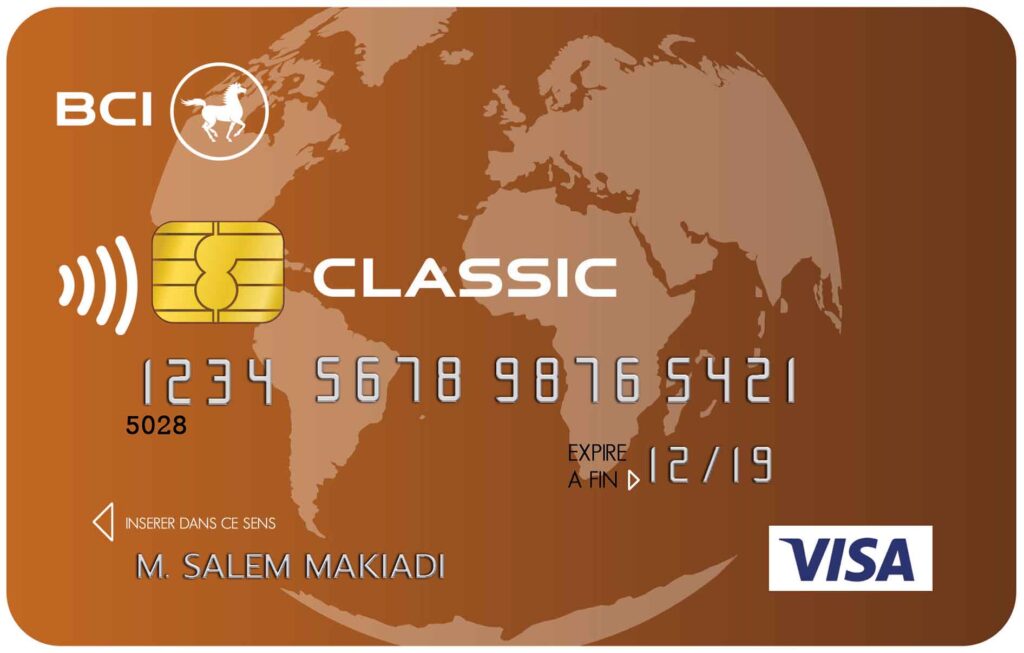 Cartes VISA BCI – BCI